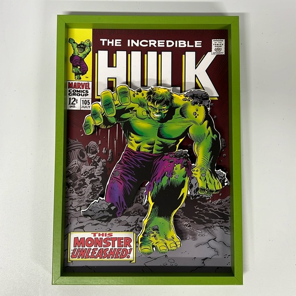 Marvel | Wall Decor | Marvel 3d The Incredible Hulk Wall Decor | Poshmark